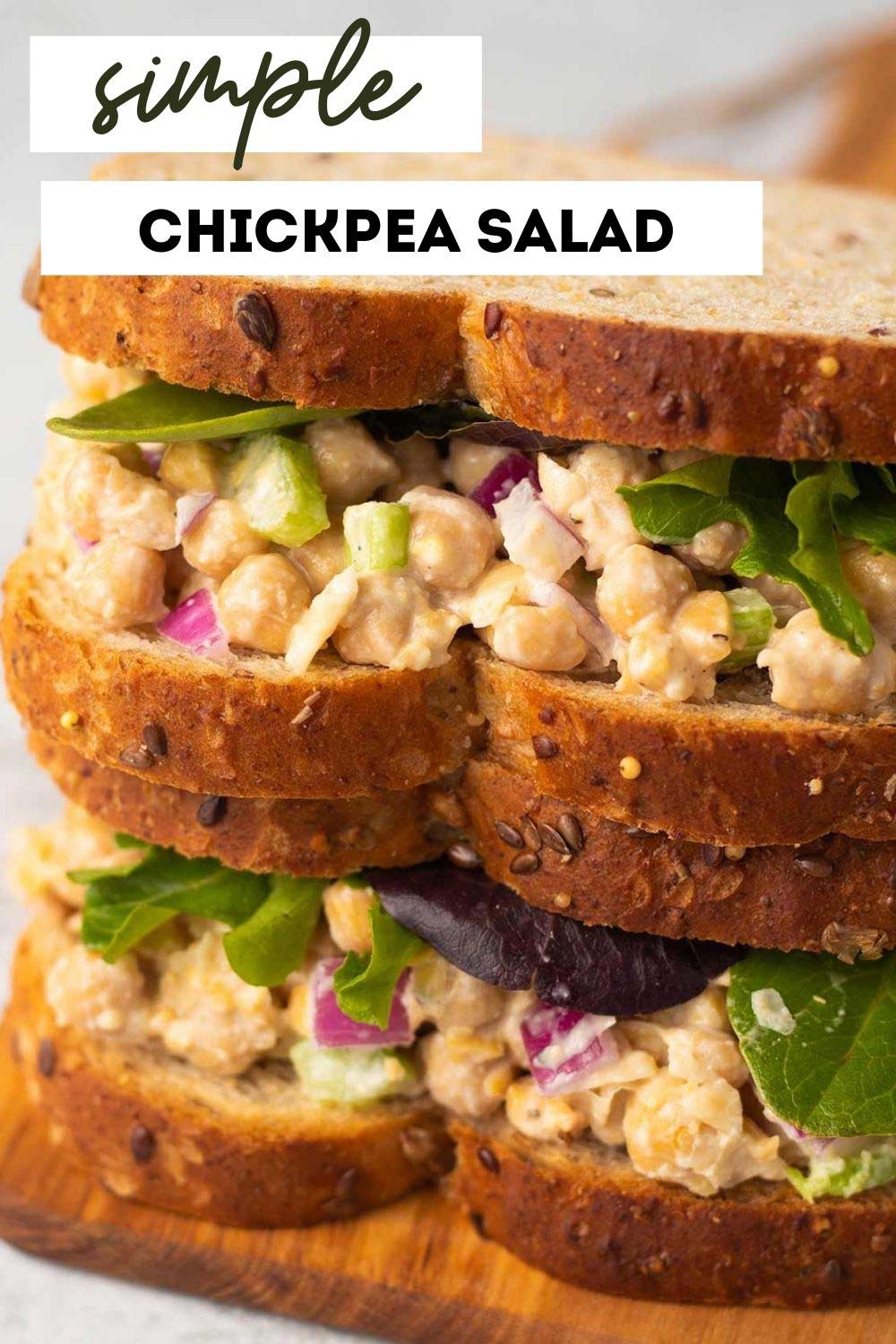Easy Chickpea Salad Sandwich - Karissa's Vegan Kitchen